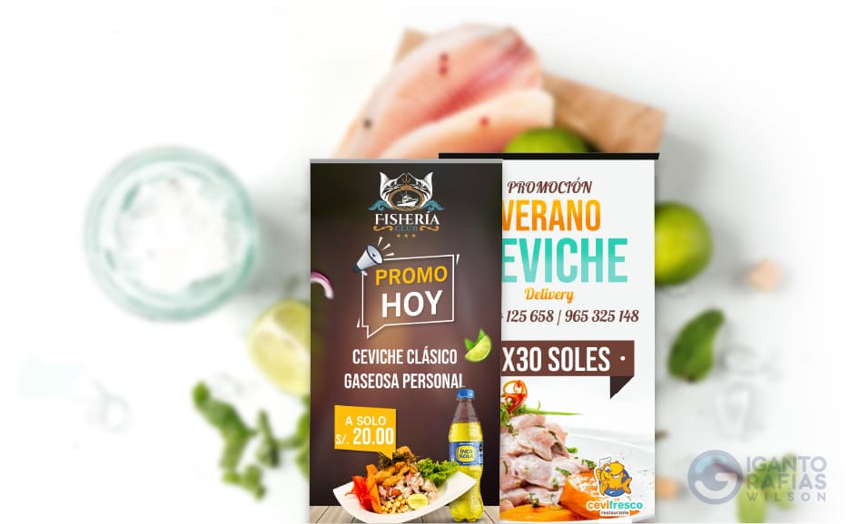 Gigantografías para cevicherías » 【Gigantografías Wilson】