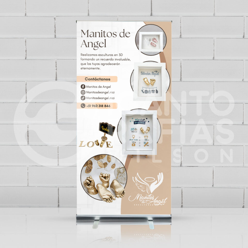 Roll Screen Premium 2x1 para Artesanías 3D » 【Gigantografías Wilson】
