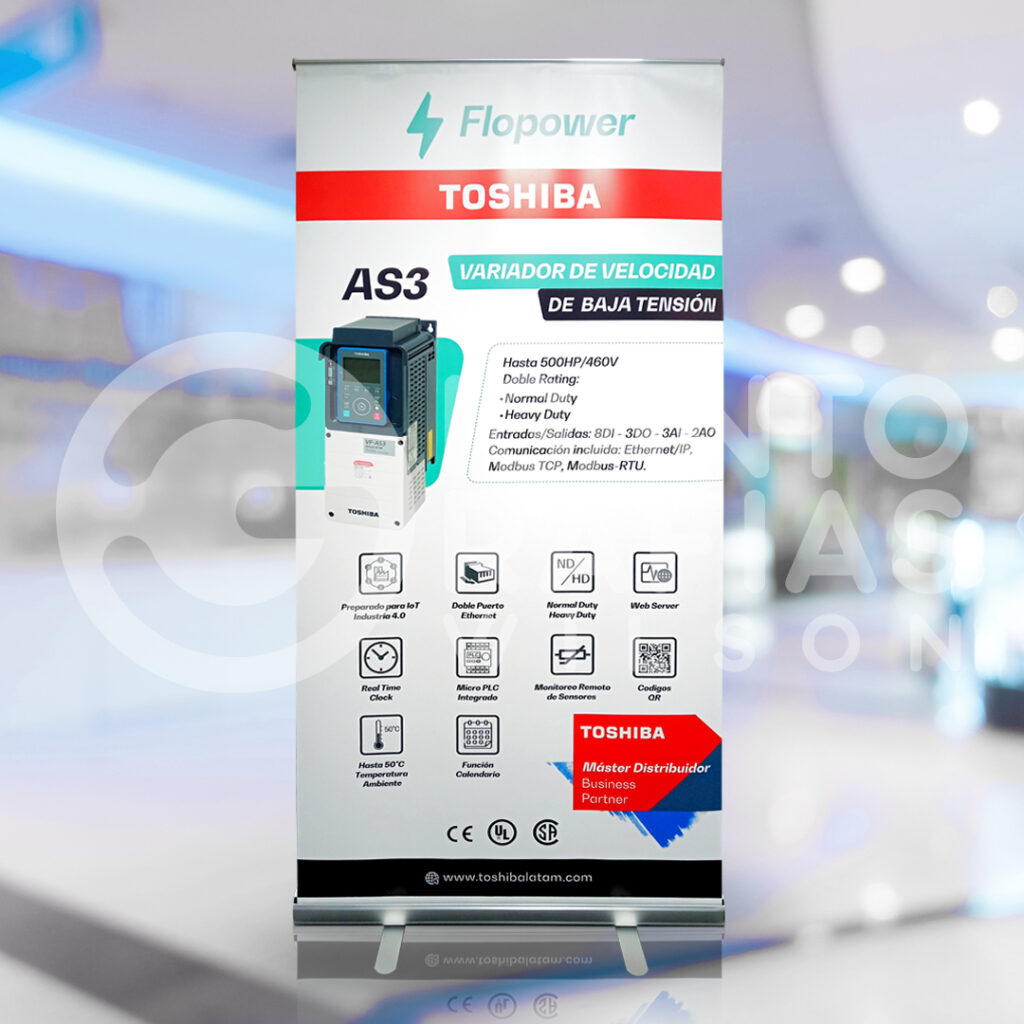 Modelos de roll screen publicitarios » 【Gigantografías Wilson】