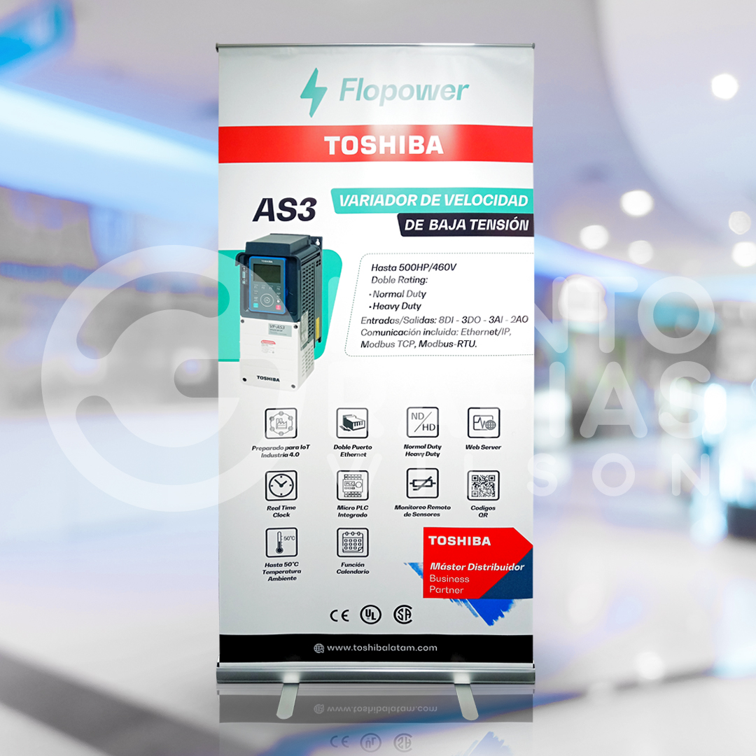 Roll Screen Premium 2x1 para Toshiba » 【Gigantografías Wilson】